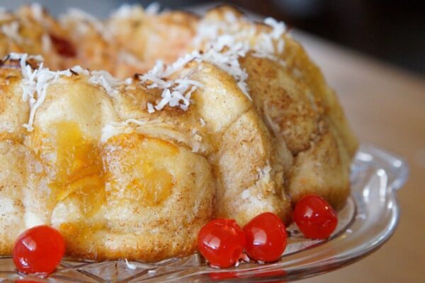 Pineapple Upside Down Monkey Bread | Joanie Simon