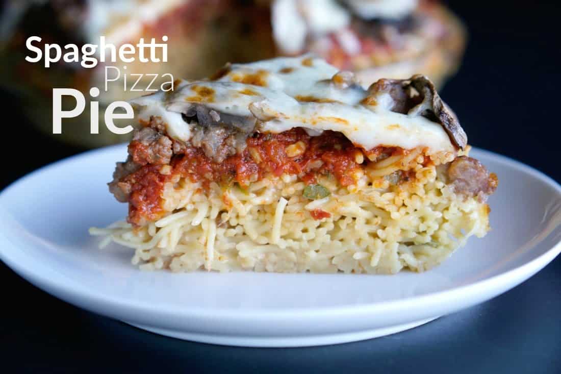 Deep Dish Spaghetti Pizza Pie – Joanie Simon